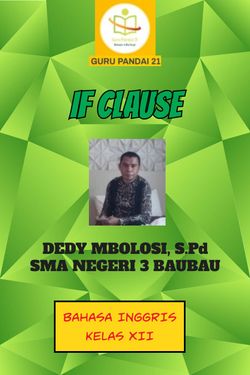 Book Creator | Bahasa Inggris XII (If Clause)