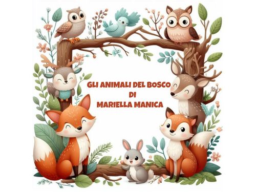 Book Creator | gli animali del bosco