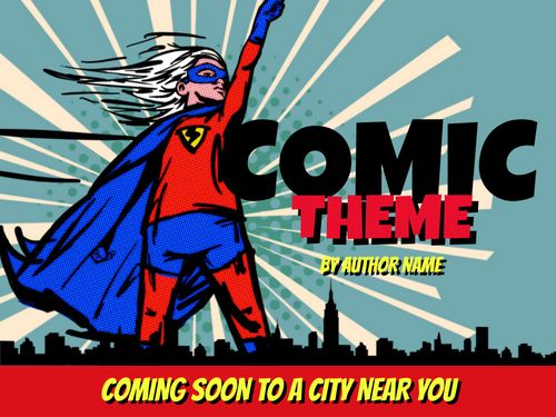 Book Creator | Comic template