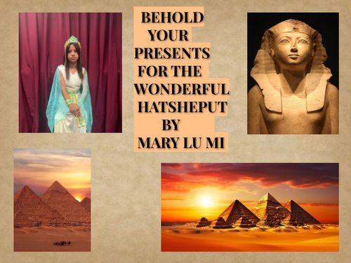 Book Creator | WODERFUL HATSHEPSUT
