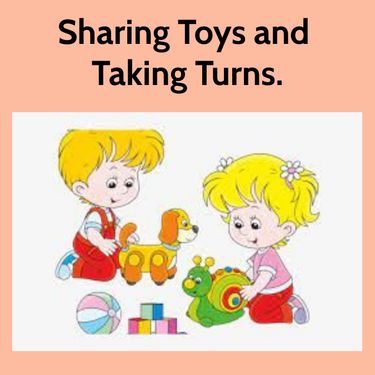 Book Creator | Sharing Toys and Taking Turns