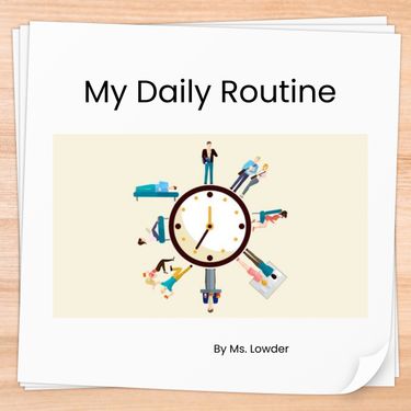 Book Creator | My Daily Routine
