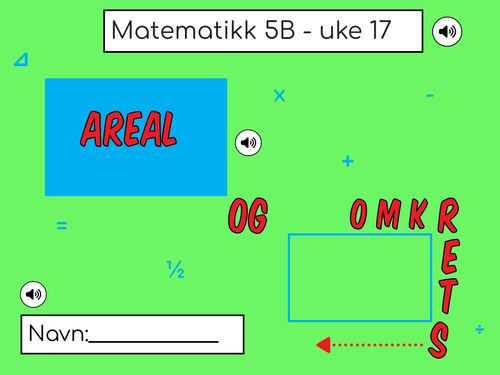 Book Creator | Areal og omkrets