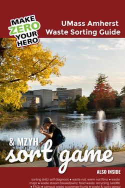 Book Creator | Make Zero Your Hero - UMass Waste Sorting Guide