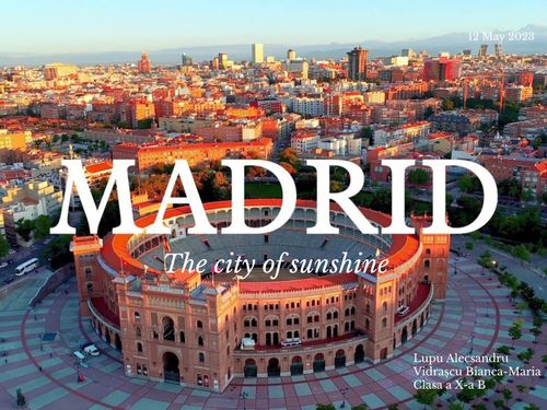 Book Creator | Madrid-the city of sunshine