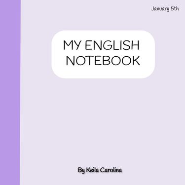 Book Creator | My english notebook