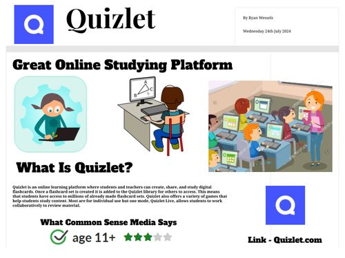 Book Creator | Quizlet