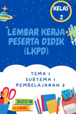 Book Creator | LKPD KELAS 2 | TEMA 1 - ST 1 - PB 3