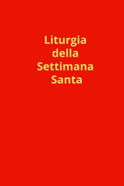 Book Creator | Liturgia della settimana santa