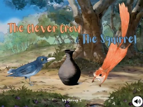 Book Creator | The Clever Crow & The Squirrel
