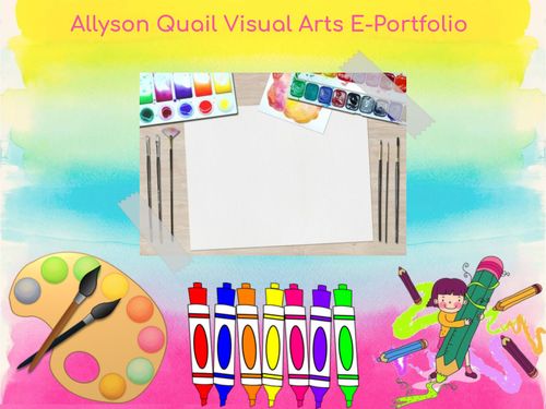 Book Creator | Allyson Quail Visual Arts Portfolio