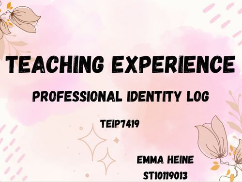 Book Creator | Professional Identity Log