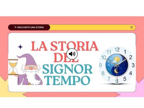 Book Creator | La Storia del Signor Tempo