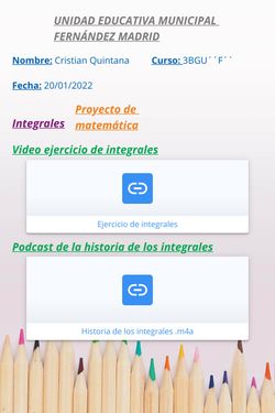Book Creator | Proyecto de las integrales