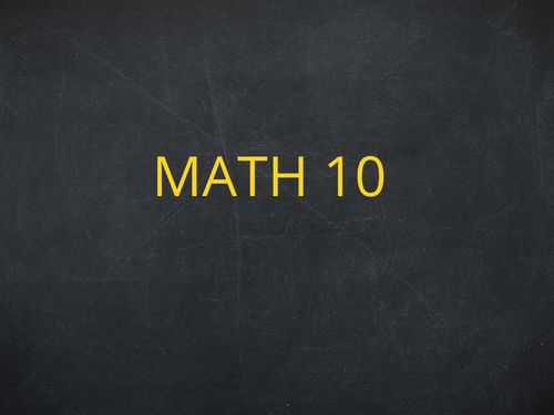 Book Creator | MATH 10