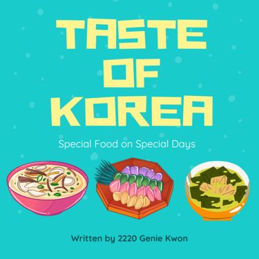 Book Creator | Taste of Korea