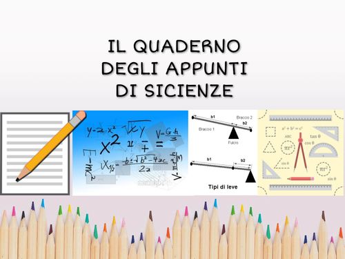 Book Creator | QUADERNO DEGLI APPUNTI DI SCIENZE