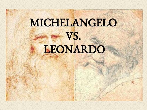 Book Creator | Michelangelo vs Leonardo