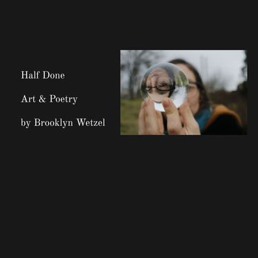 Book Creator | Half-Done Art and Poetry
