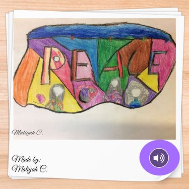 Book Creator | PEACE by MALIYAH C.