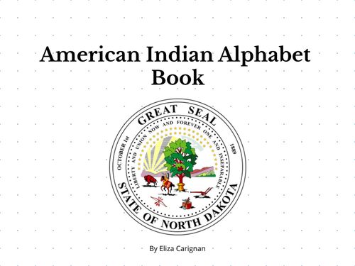 Book Creator | American Indian Alphabet Book