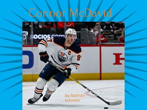 Book Creator | Connor McDavid