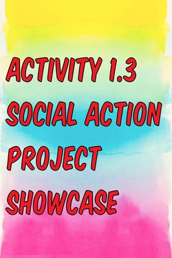 Book Creator | Social Action Project Showcase