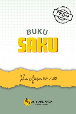 Book Creator | Buku Saku PKBM An-nahl