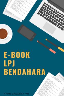 Book Creator | Pertanggungjawaban LPJ Bendahara