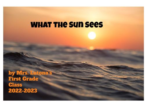 Book Creator | What the Sun Sees