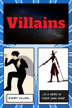 Book Creator | Villains- LCRT 2000