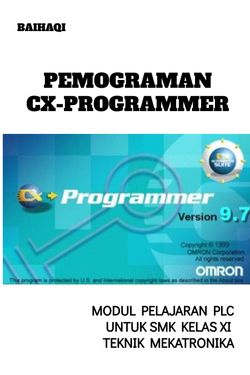 Book Creator | CX-Programmer