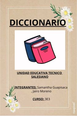 Book Creator | Diccionario