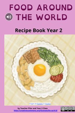 Book Creator | FOOD AROUND THE WORLD