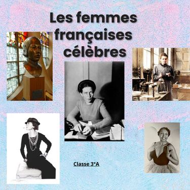 Book Creator | Les femmes françaises célèbres.