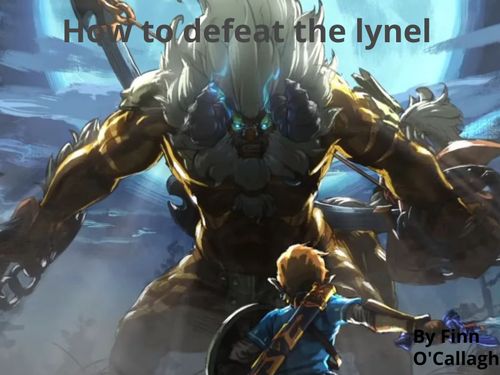 Book Creator | The unofficial guide book to defeating the lynel legend ...