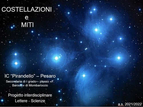Book Creator | Costellazioni e Miti