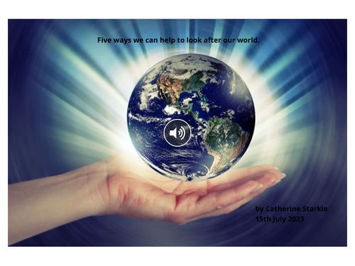 Book Creator | 5 Ways We Can Help To Look After Our World