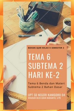 Book Creator | TEMA 6 SUBTEMA 2 HARI KE-2