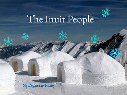 Book Creator | The Inuit People