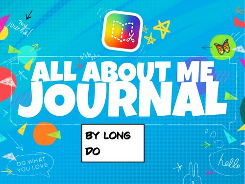 Book Creator | All About Me Journal