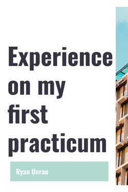 Book Creator | My First Practicum