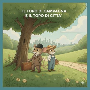 Book Creator | Il topo di campagna e il topo di città