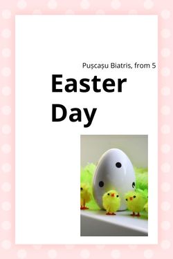 Book Creator | easter day