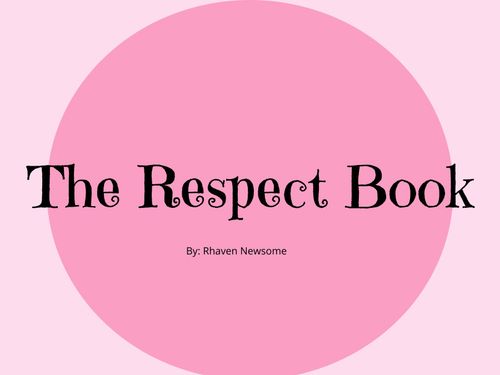 Book Creator | The Respect Book