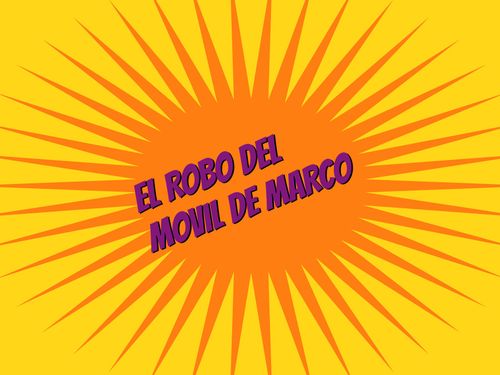 Book Creator | Robo del móvil de Marco
