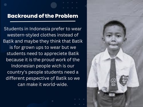 Book Creator | "The Batik Problem"