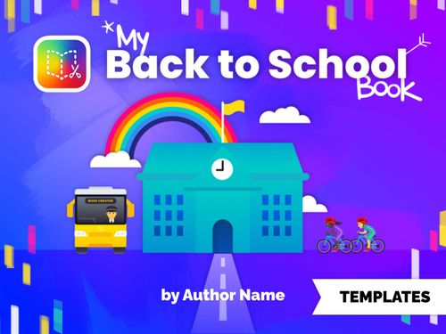 Book Creator | My Back to School Book (Templates)