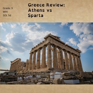 Book Creator | Greece Review: Athens vs Sparta