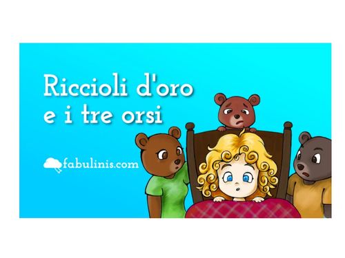 Book Creator | Riccioli D'Oro e i tre orsetti